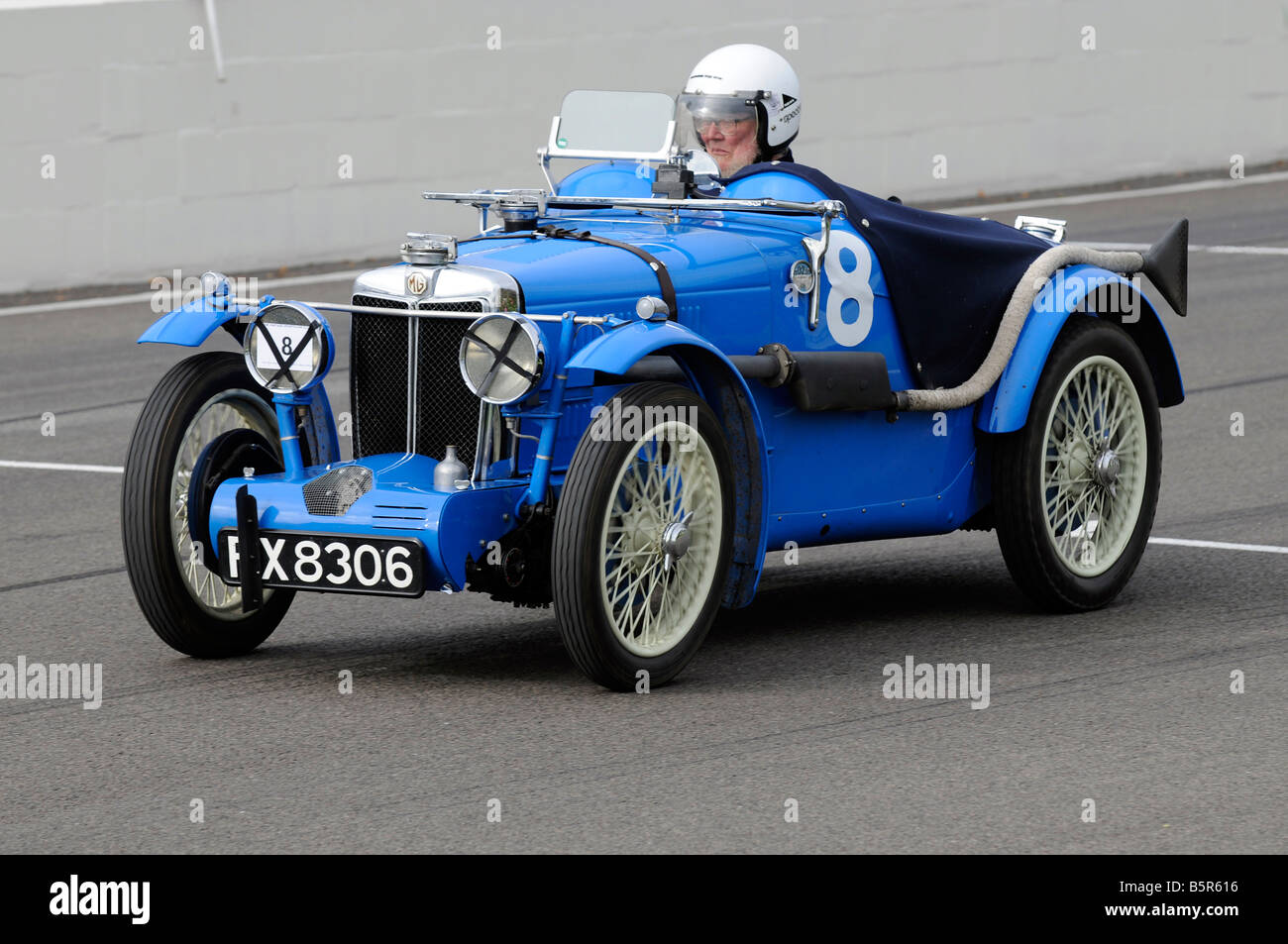 Philip Bayne Powell driving a 1931 MG Monthlery 746cc supercharged at ...