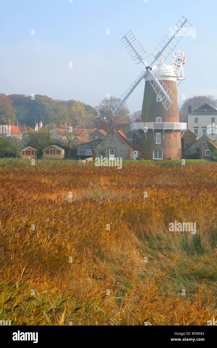 Salt marshes and windmill hi-res stock photography and images - Alamy