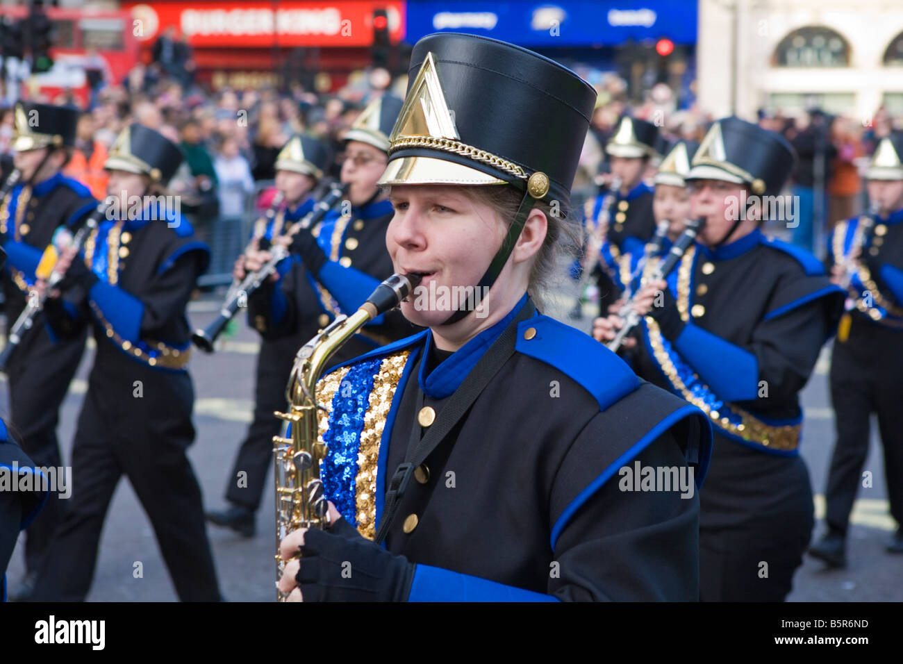 Female marching band member hi-res stock photography and images - Alamy