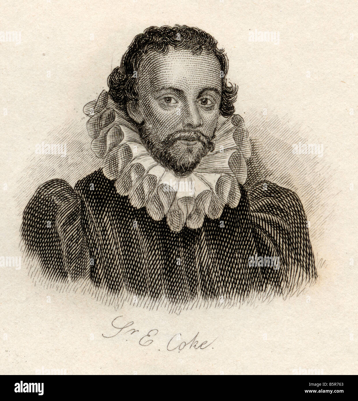 Sir Edward Coke, 1552 - 1634. English colonial entrepreneur and jurist ...
