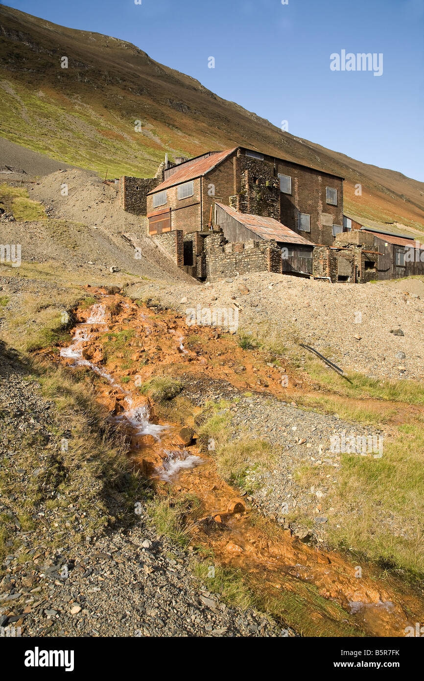 Coledale Force Crag Mine Stock Photo - Alamy