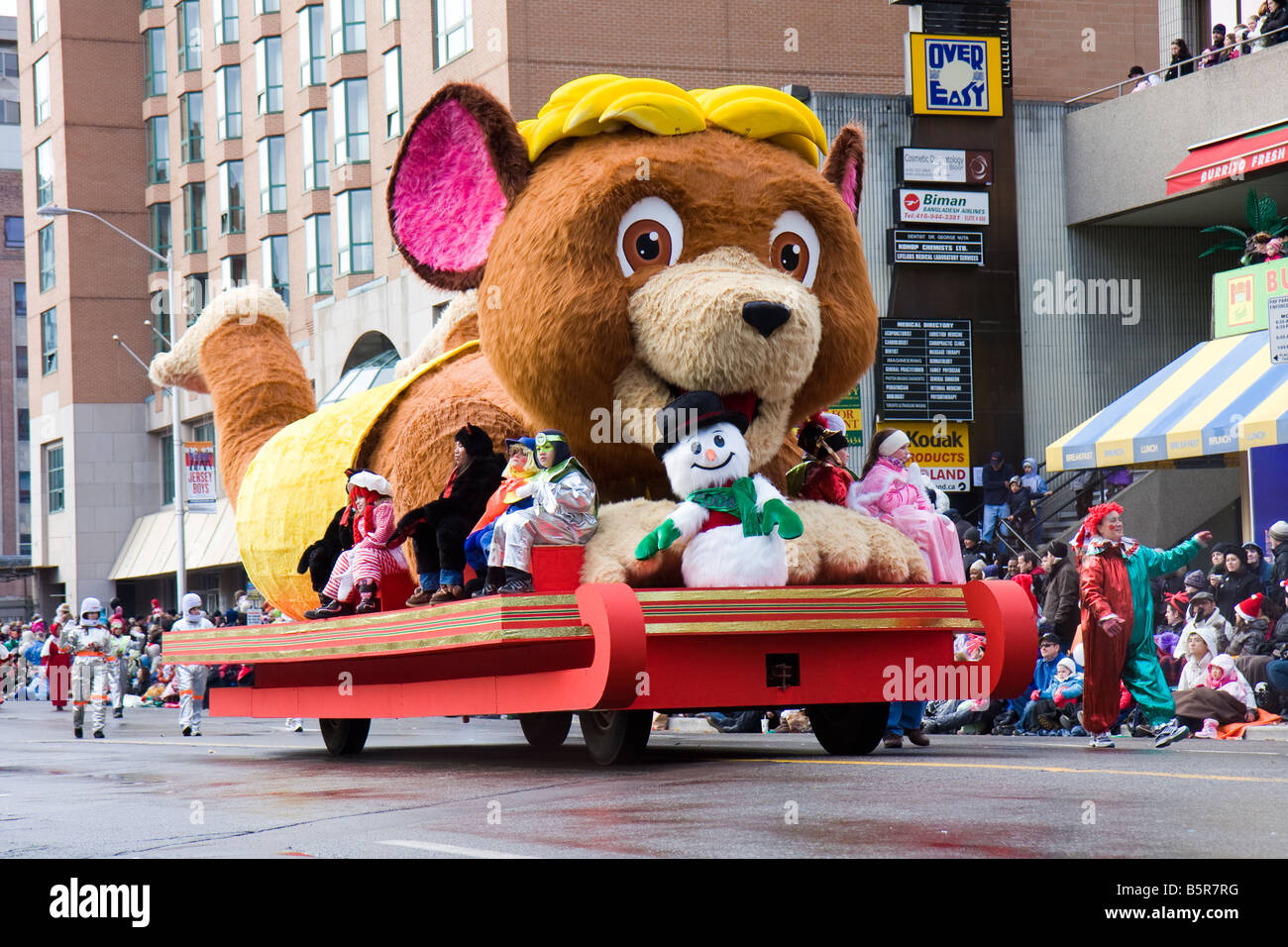 Santa claus parade float hi-res stock photography and images - Alamy