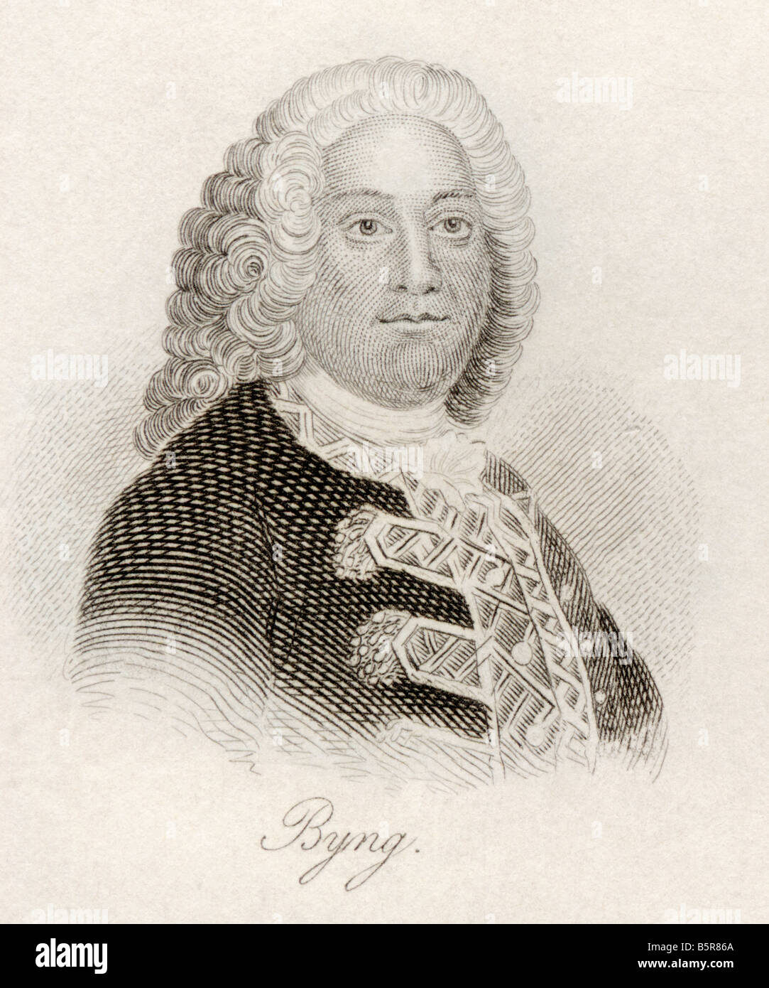Admiral John Byng High Resolution Stock Photography and Images - Alamy