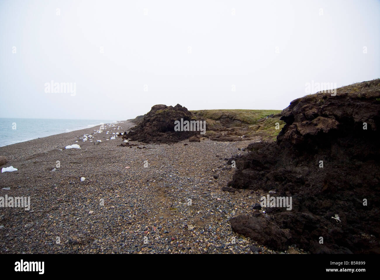 Alaska beaufort erosion hi-res stock photography and images - Alamy