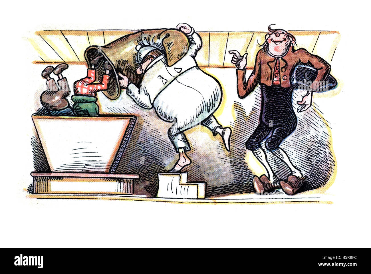 Master miller puts Max & Moritz into mill, Max and Moritz A Story of ...