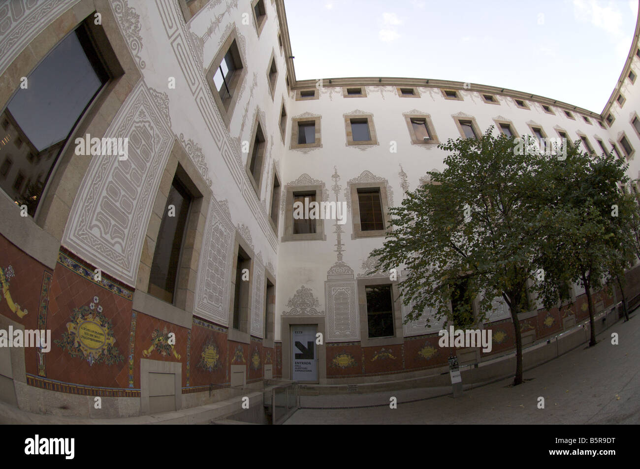 Centre of contemporary culture of barcelona spain spanish tiles hi-res ...