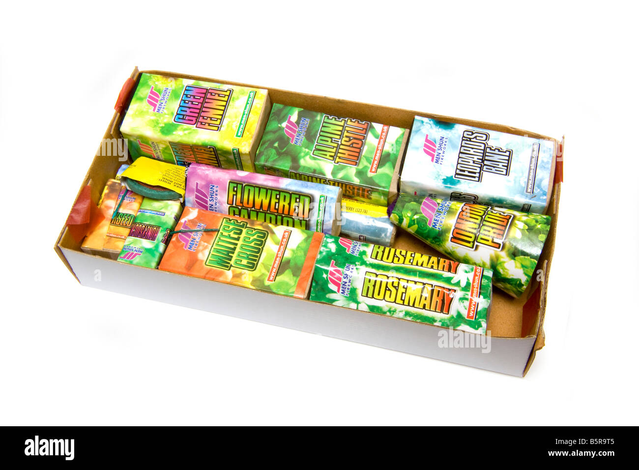 Fireworks box hi-res stock photography and images - Alamy