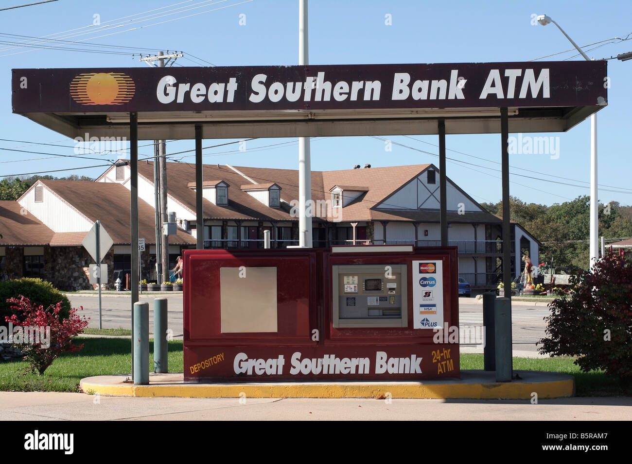 Great Southern Bank drive up ATM in Branson Missouri Stock Photo - Alamy