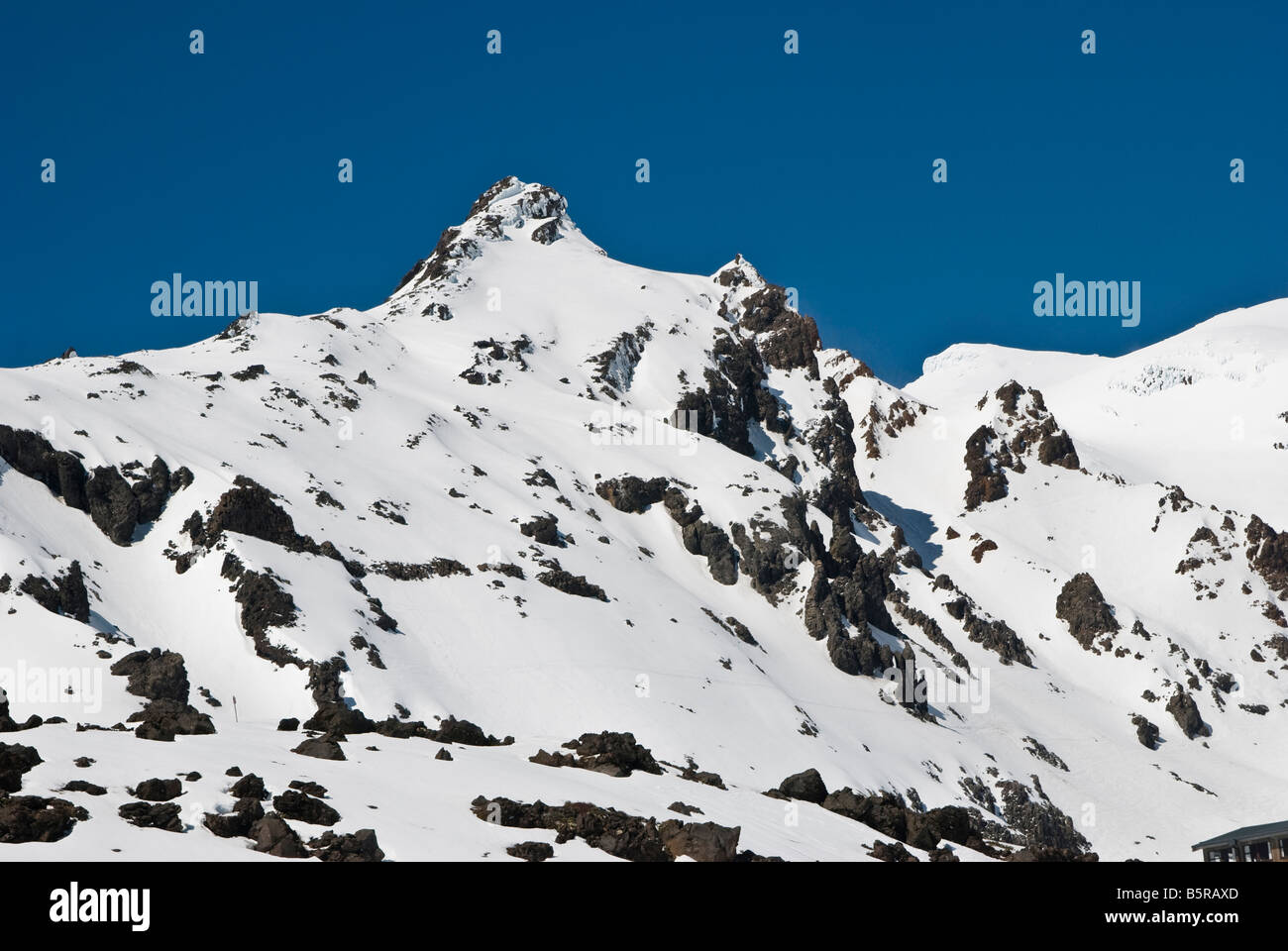 Snow and rock Stock Photo - Alamy