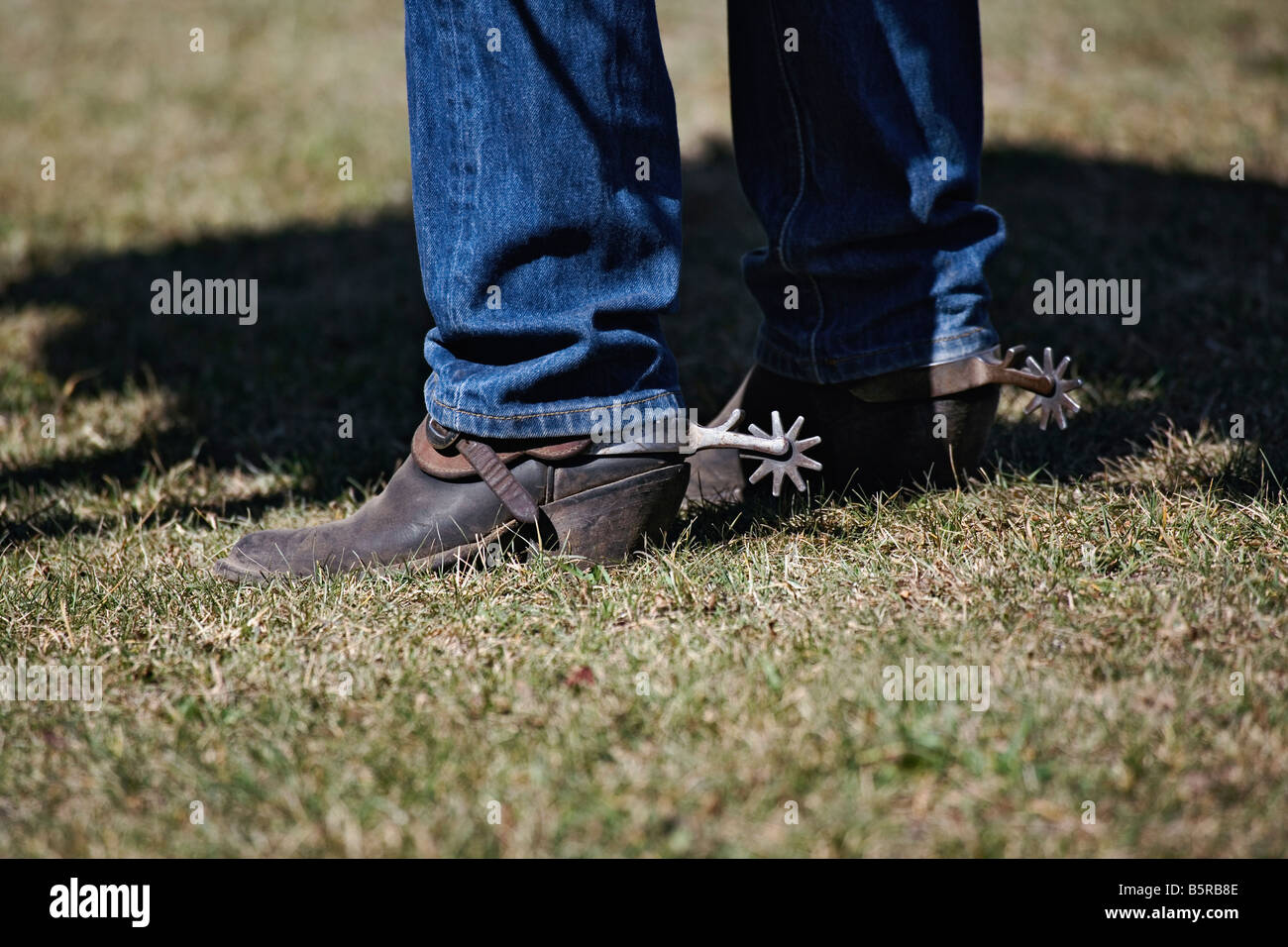 Boots with spurs hi-res stock photography and images - Alamy