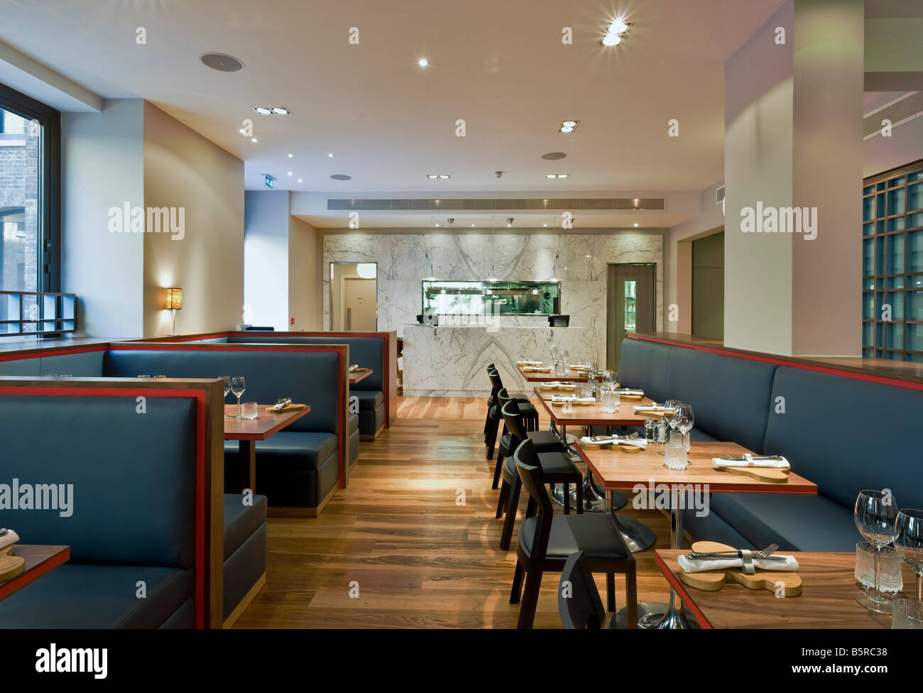 Devonshire Terrace Restaurant in the City of London Stock Photo - Alamy