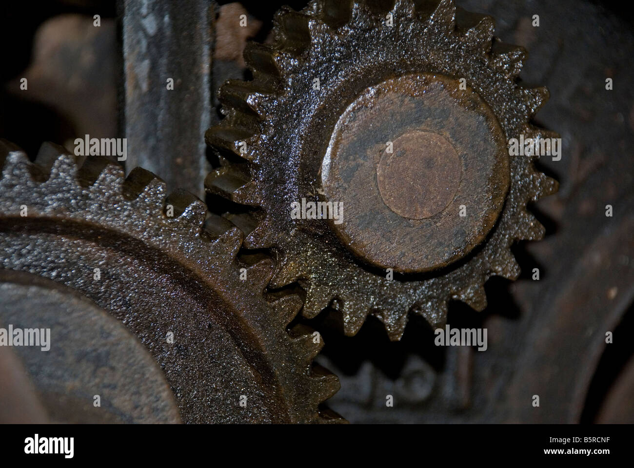 Exposed gear hi-res stock photography and images - Alamy