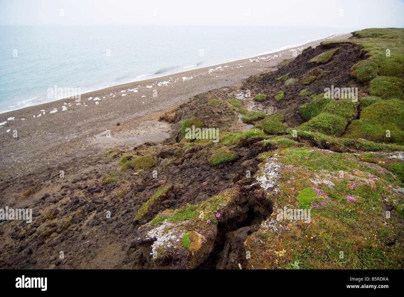 Alaska beaufort erosion hi-res stock photography and images - Alamy
