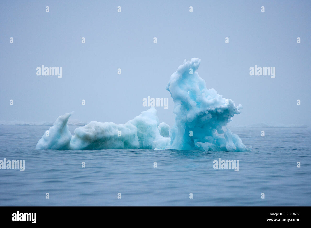 melting shorefast ice in the Beaufort Sea Arctic Ocean off the coast of ...