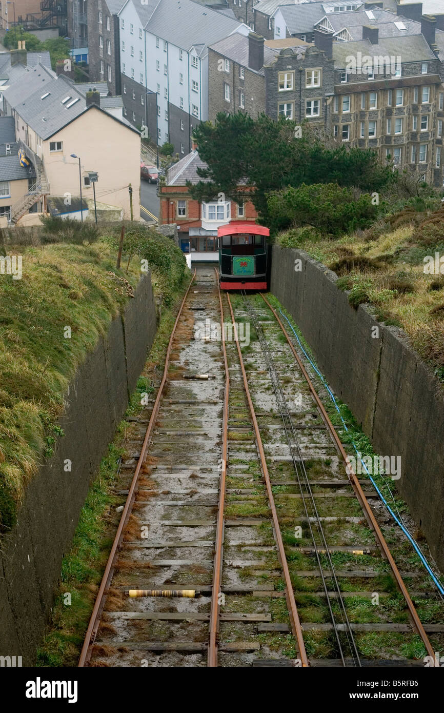 Aberystwyth Cliff Railway Stock Photo - Alamy