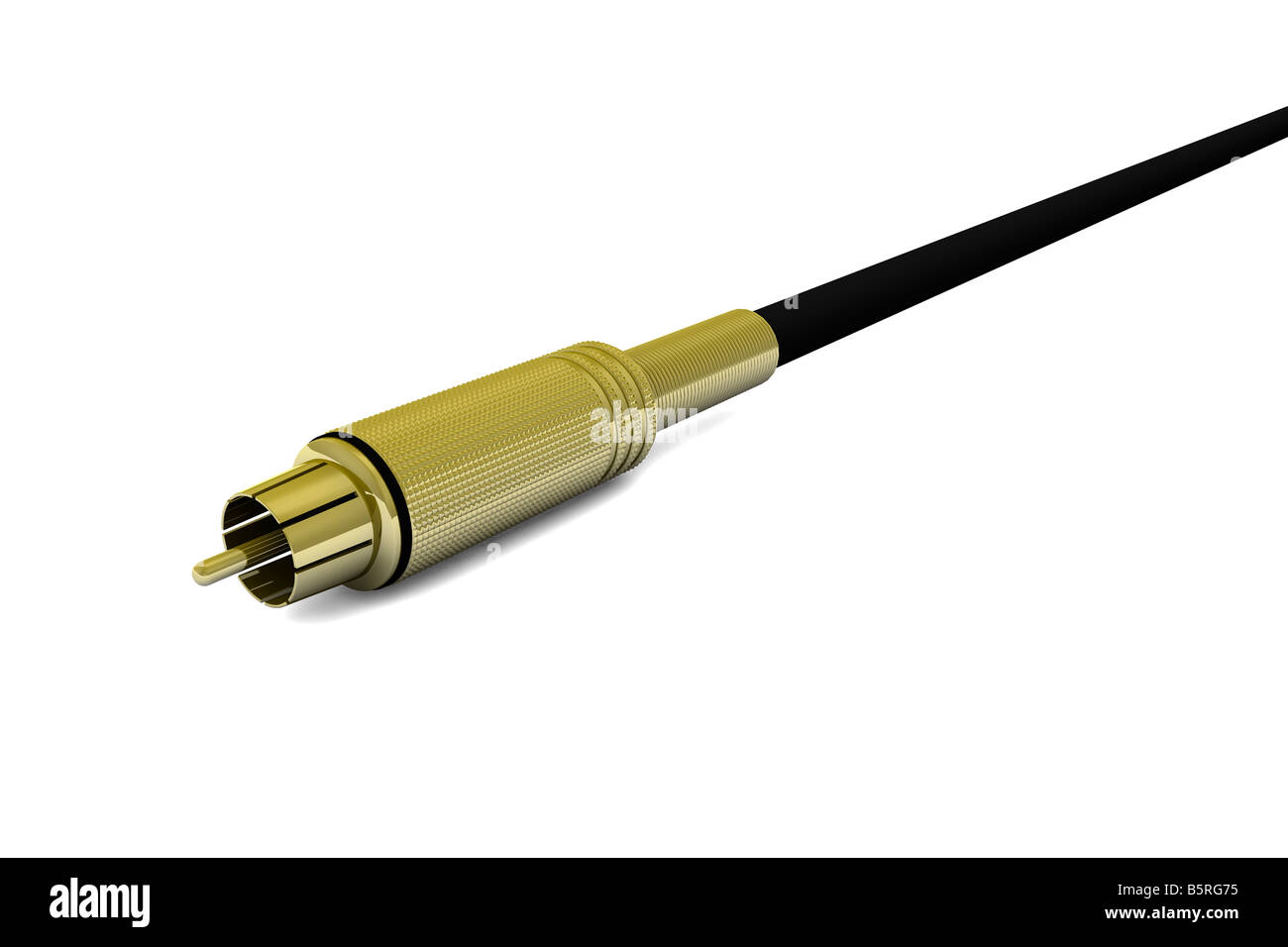 Audio Cinch Plug Stock Photo - Alamy