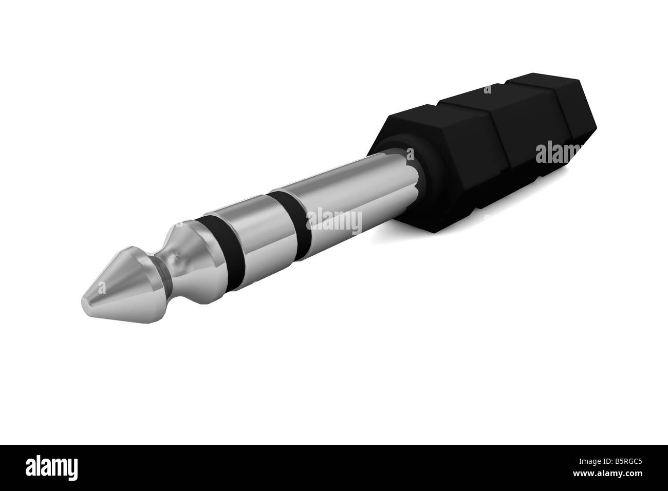 Audio Jack Male Plug Stock Photo - Alamy