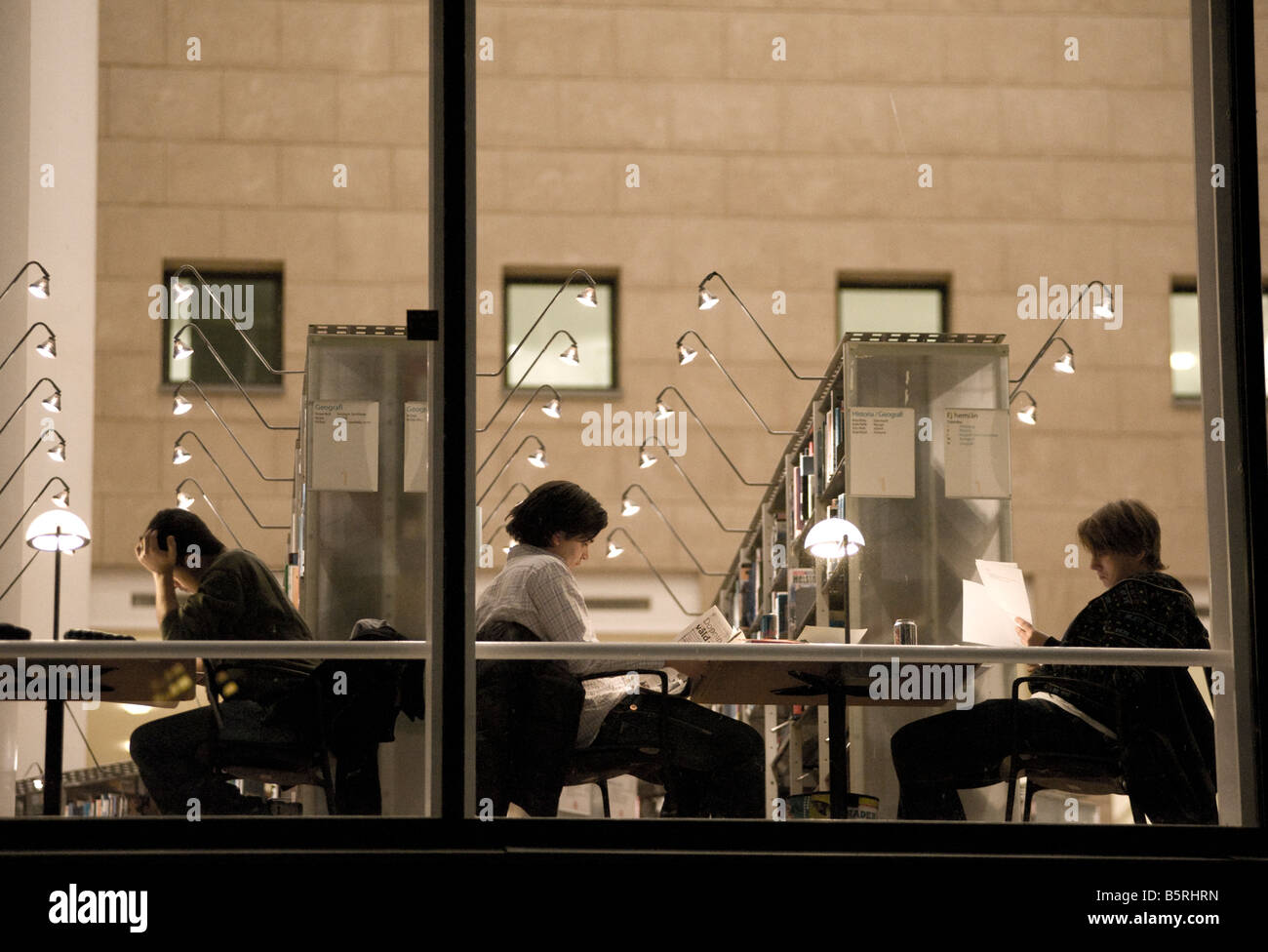 Scandinavian library hi-res stock photography and images - Alamy