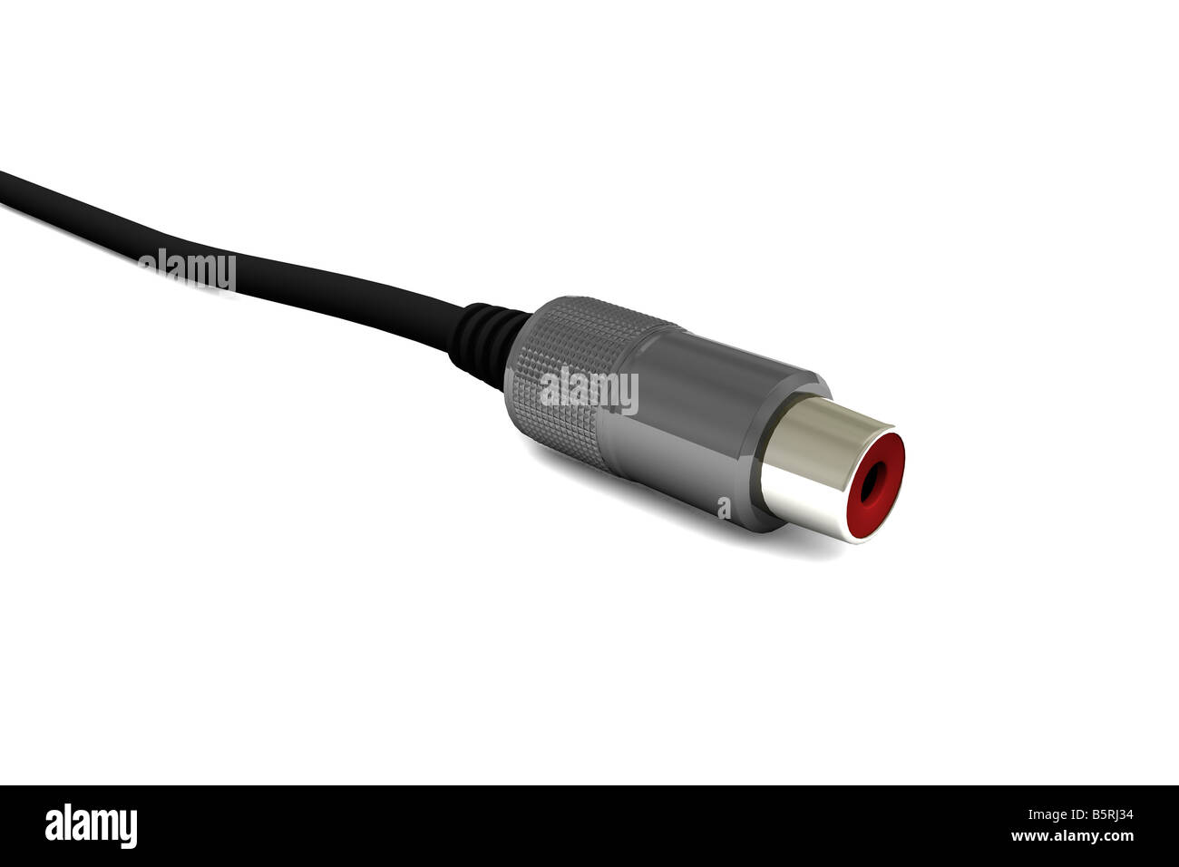 Audio Cinch Plug Stock Photo - Alamy