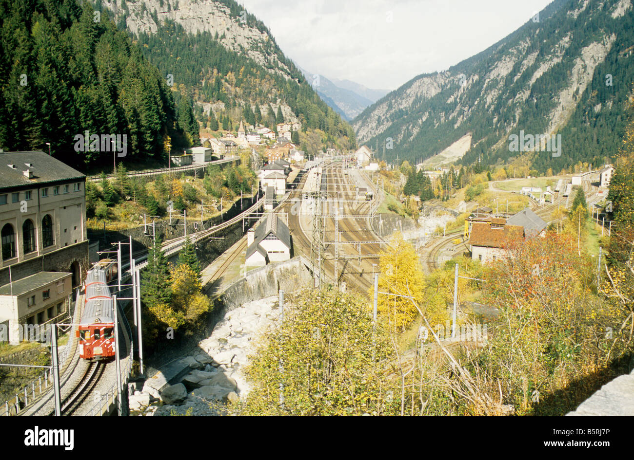 Goschenen station hi-res stock photography and images - Alamy