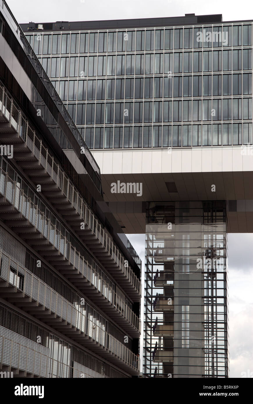 The Kranhaus (crane House), a prestigious office development beside the ...