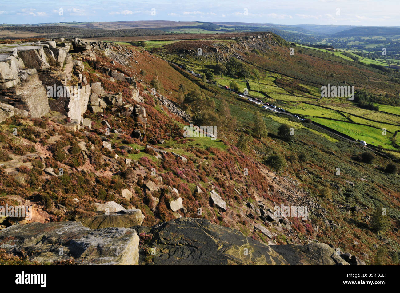 Froggatt and curbar edge hi-res stock photography and images - Alamy