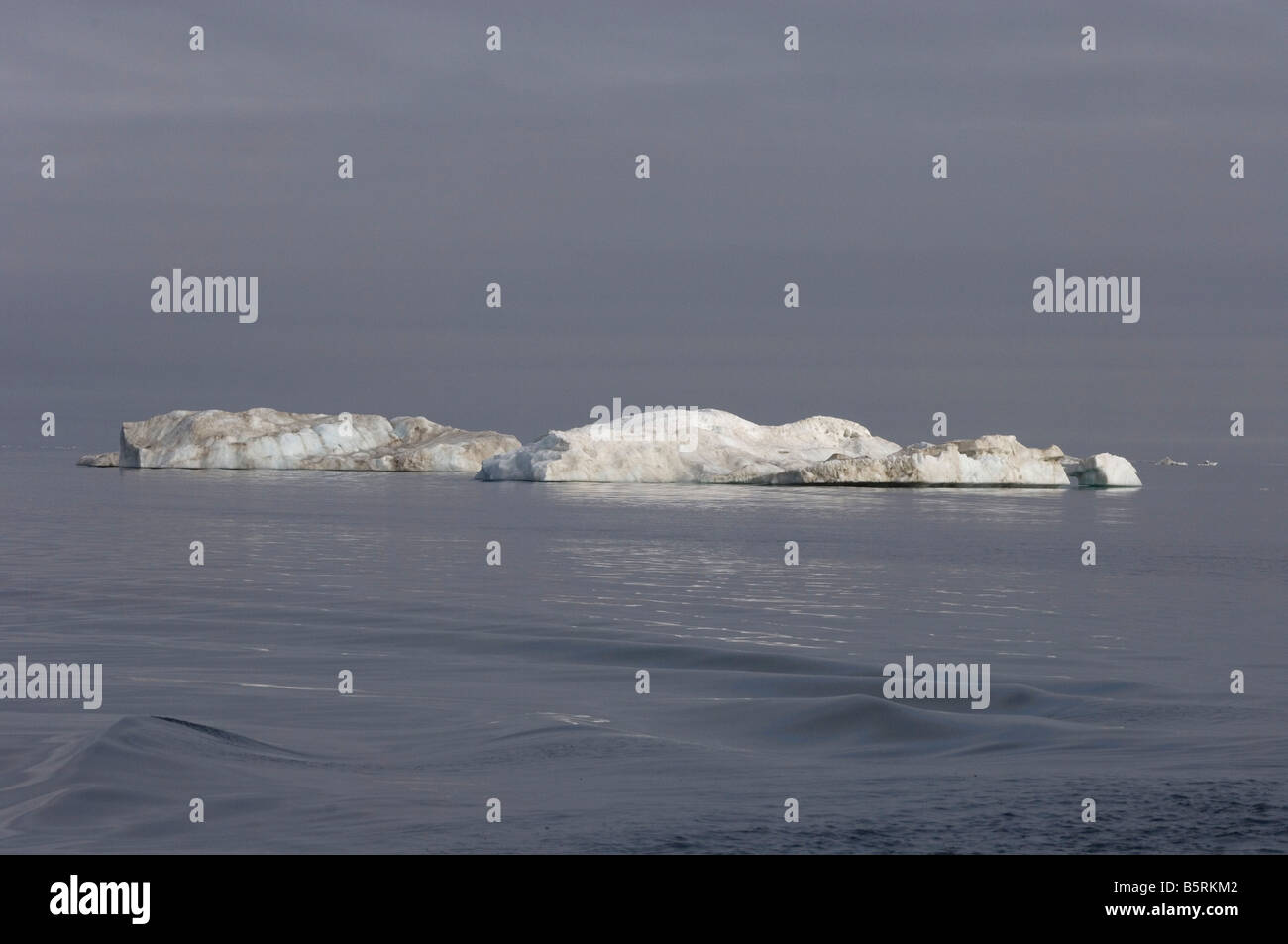 melting shorefast ice in the Beaufort Sea Arctic Ocean off the coast of ...