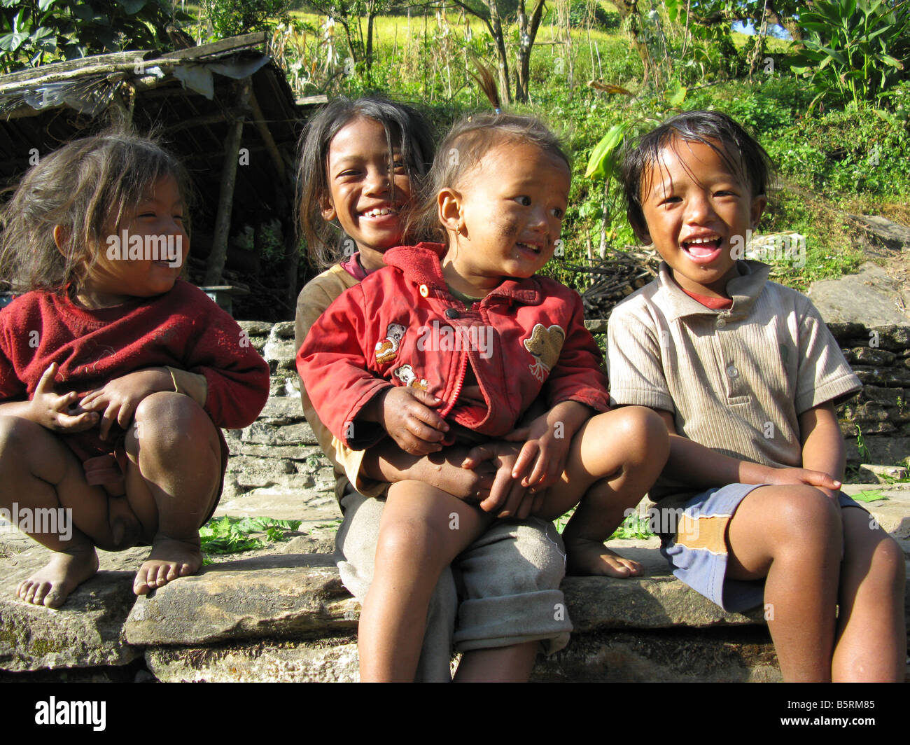 Nepali Children Stock Photos & Nepali Children Stock Images - Alamy