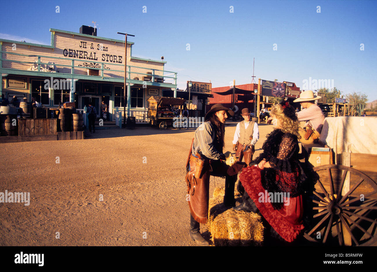 Rawhide western town hi-res stock photography and images - Alamy