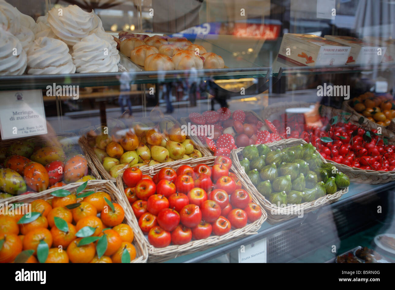 Store window display, Milan, Italy Stock Photo - Alamy