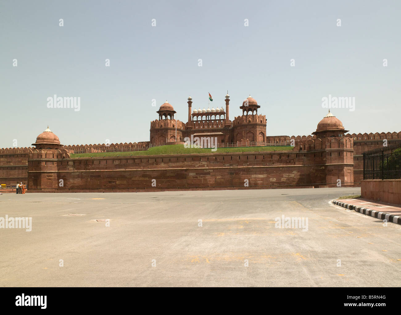 Delhi Red Fort. Main entrance built by the Mughal Emperor Shah Jahan ...