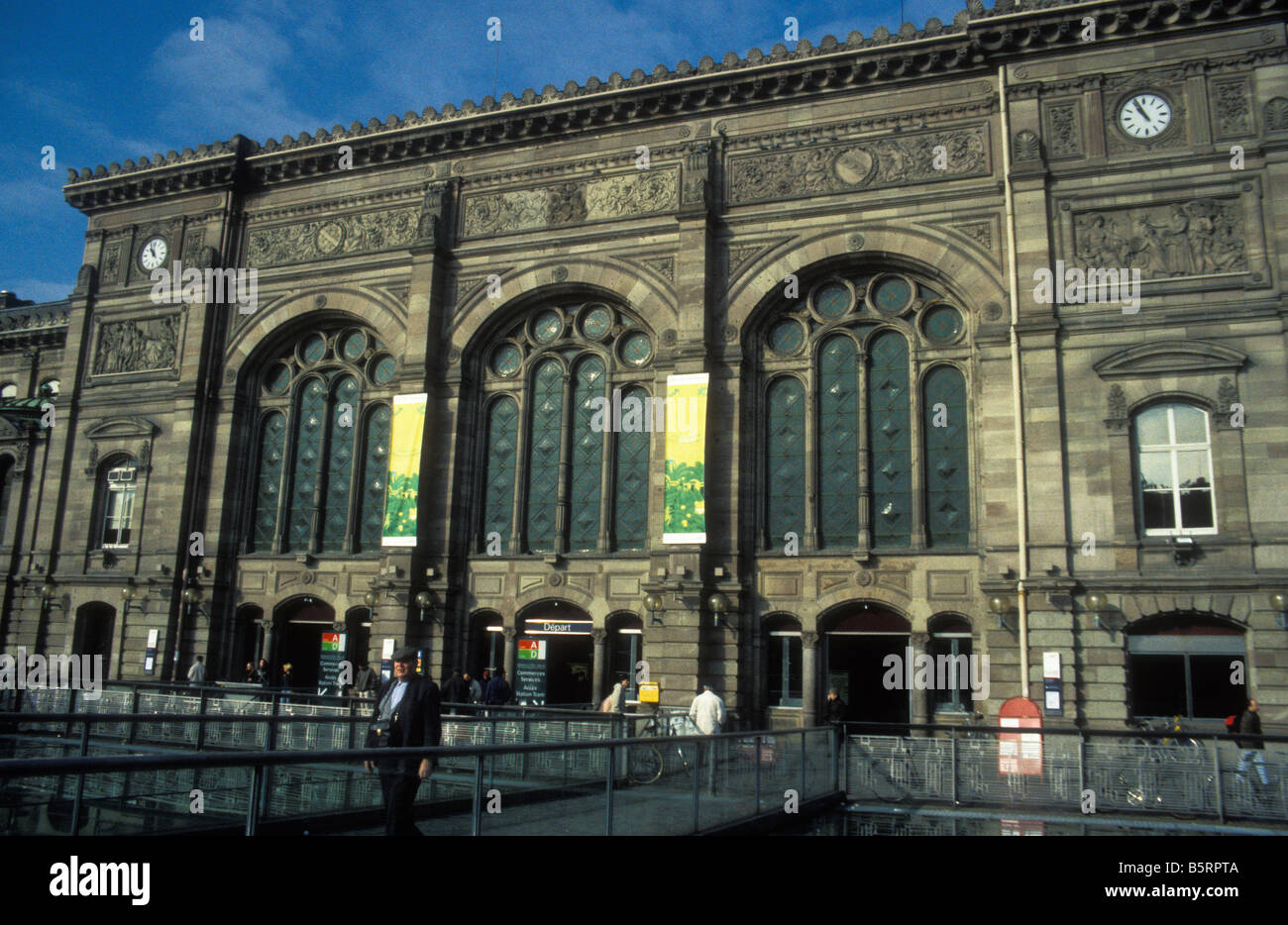 Strasbourg Railway Station France Stock Photo - Alamy