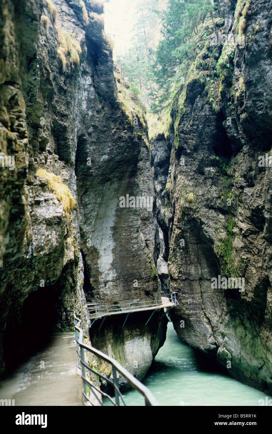Aare Gorge, near Meiringen, Switzerland Stock Photo - Alamy
