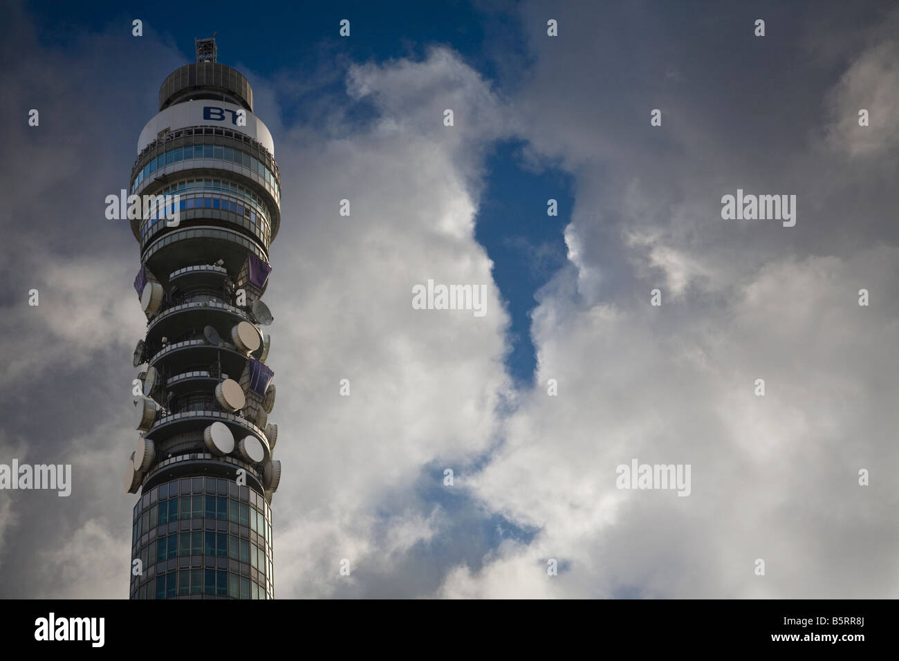 BT Telecom Tower London Stock Photo - Alamy