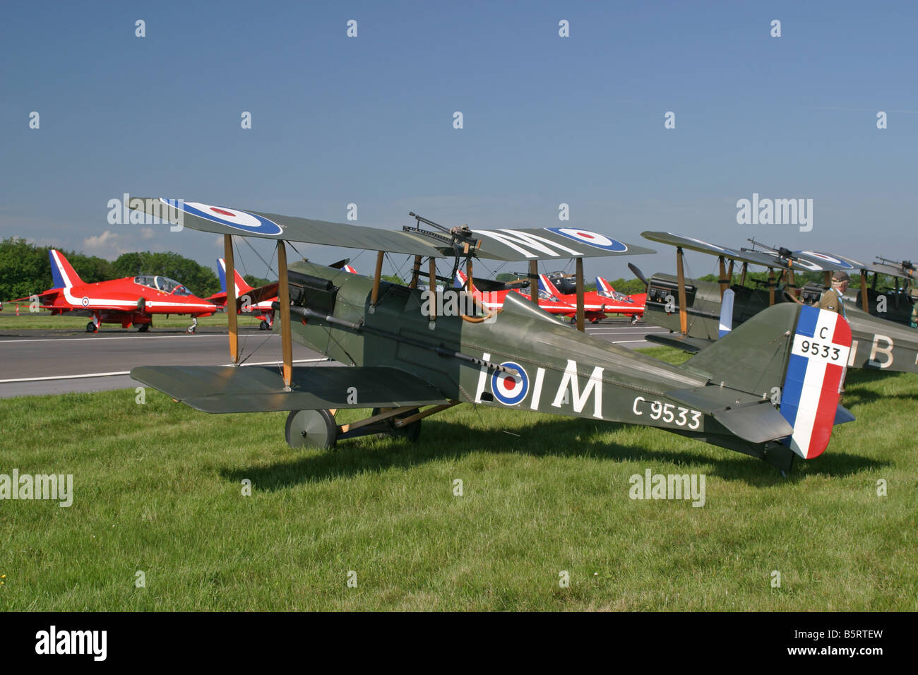 Royal aircraft factory se5a biplane hi-res stock photography and images ...