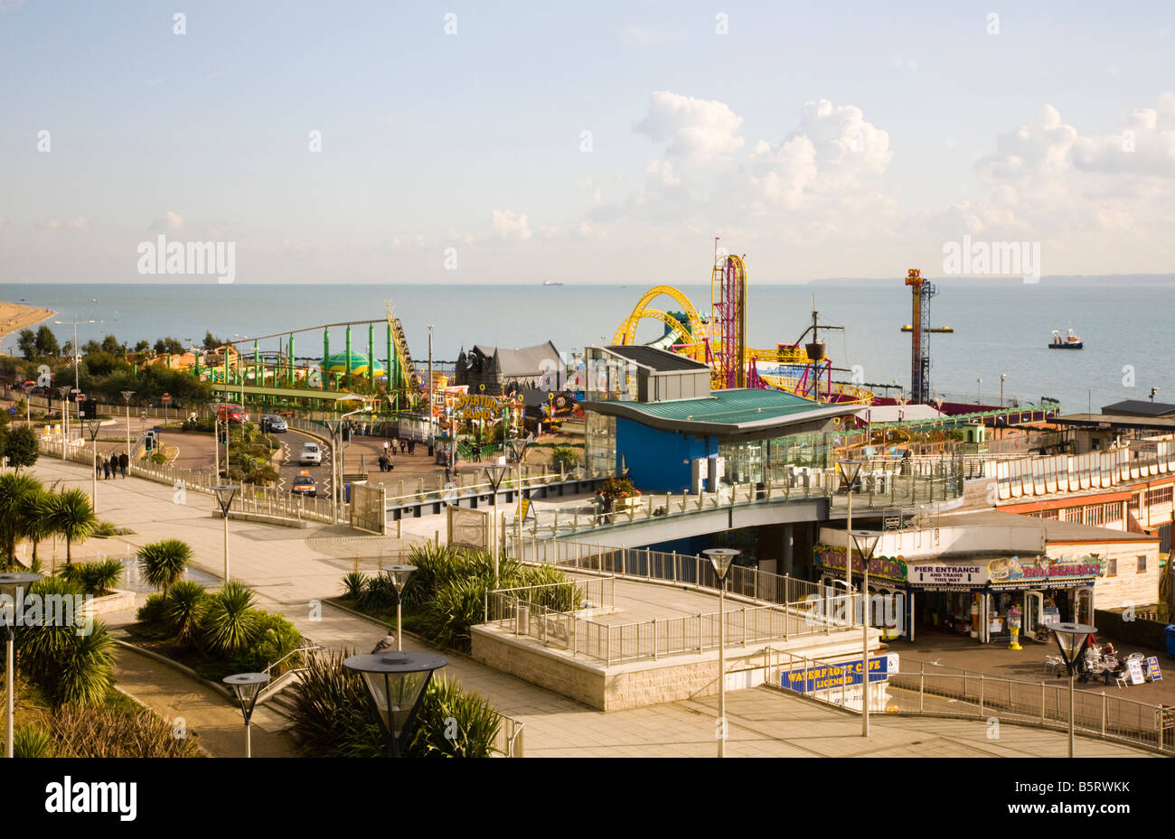 Southend Amusement Park Stock Photo - Alamy