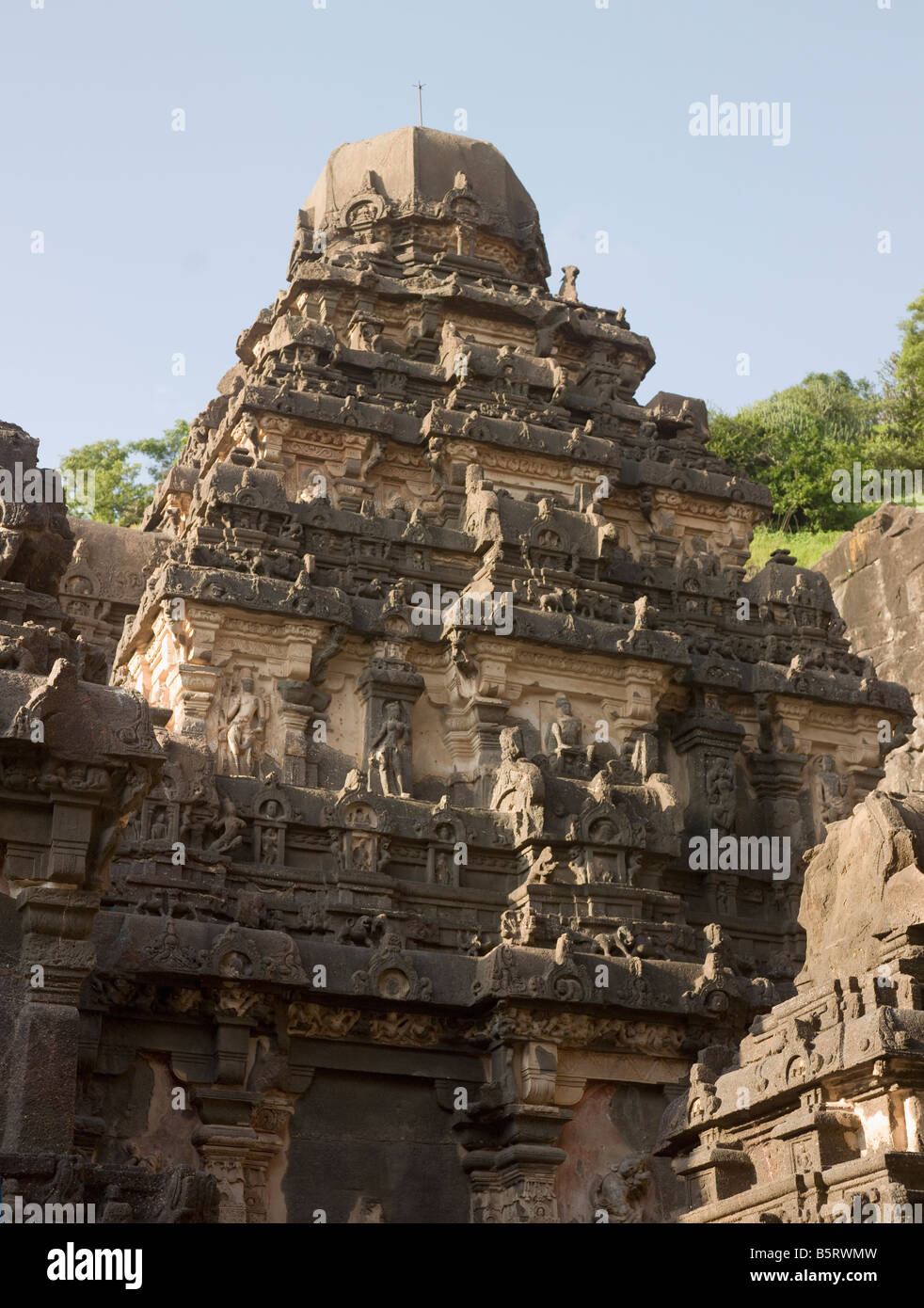 Kailasanatha Temple Ellora Caves Stock Photo - Alamy