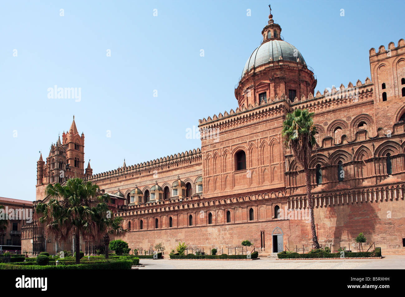 Palermo Cathedral, Sicily Stock Photo - Alamy