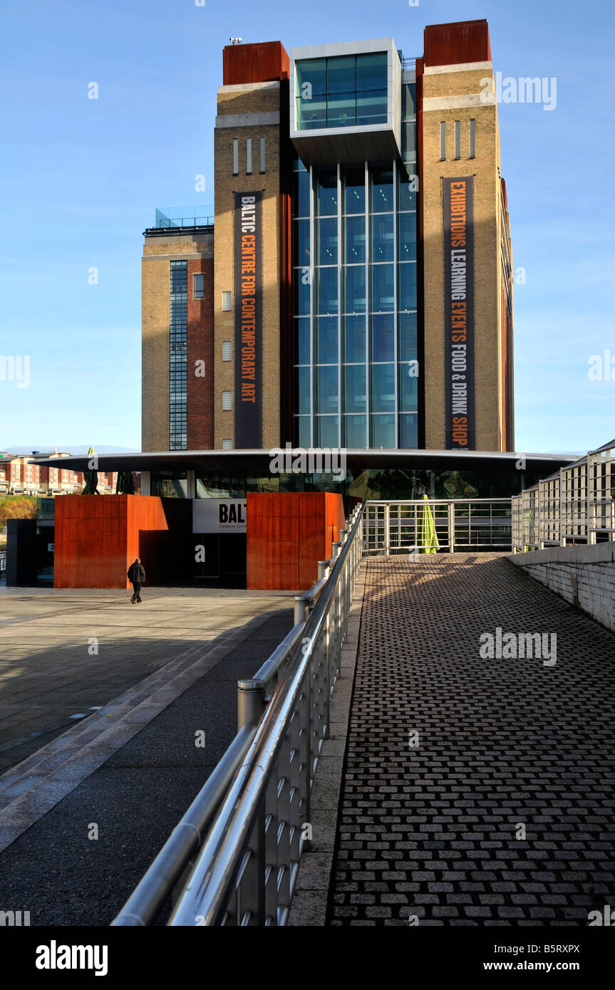 gateshead baltic arts centre main building exterior quayside Stock ...