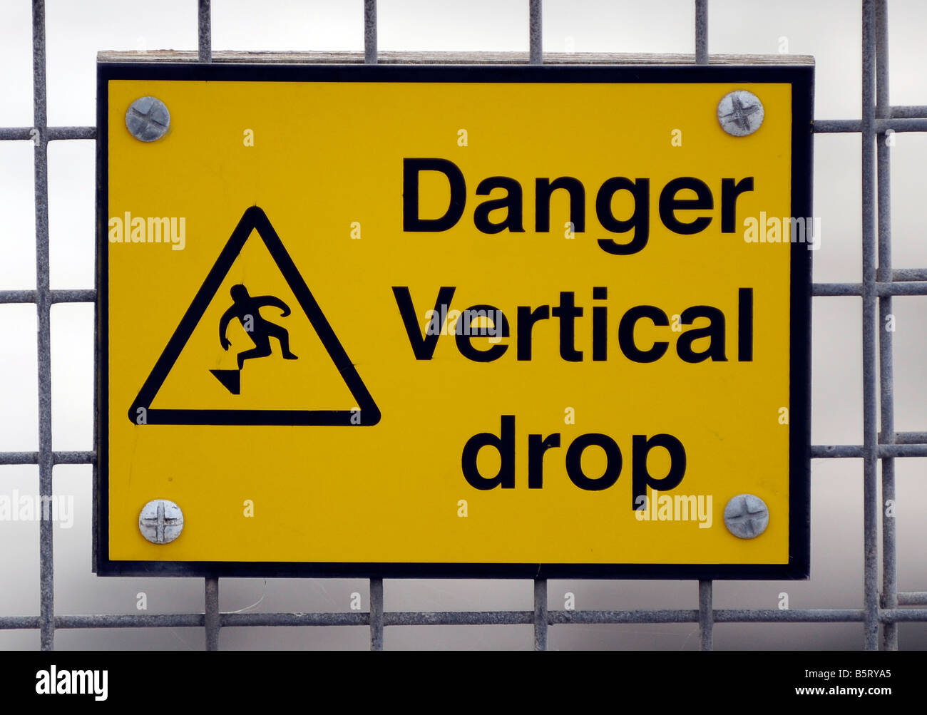 Warning triangle screw screws hi-res stock photography and images - Alamy