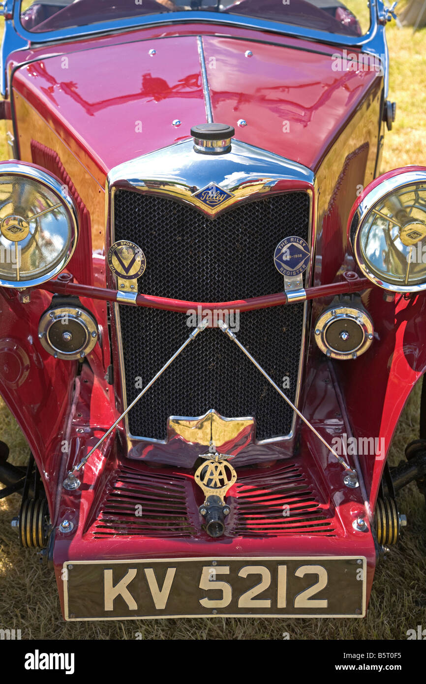Wiltshire Steam vintage Rally England 2008 1933 Riley Lynx Stock Photo ...