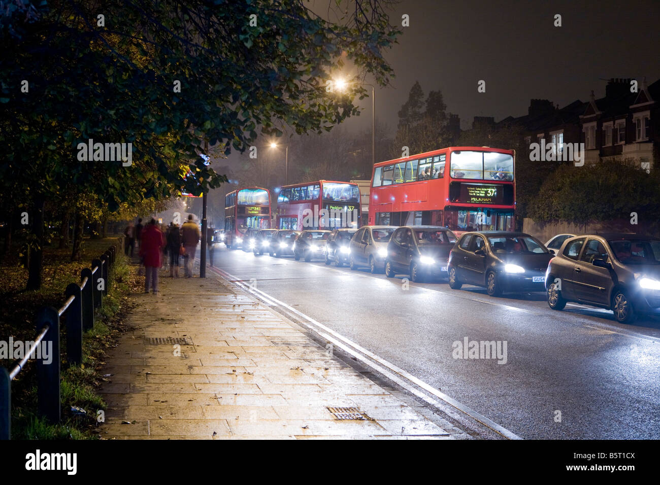 Clapham common bus hi-res stock photography and images - Alamy