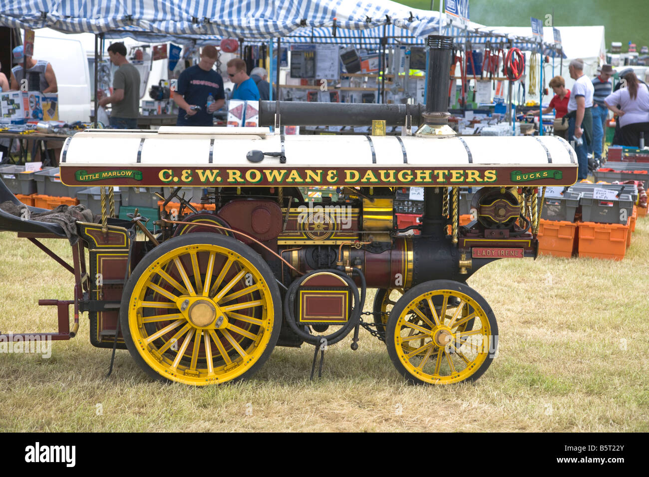 Wiltshire Steam vintage Rally England 2008 Steam Traction Engine Stock ...