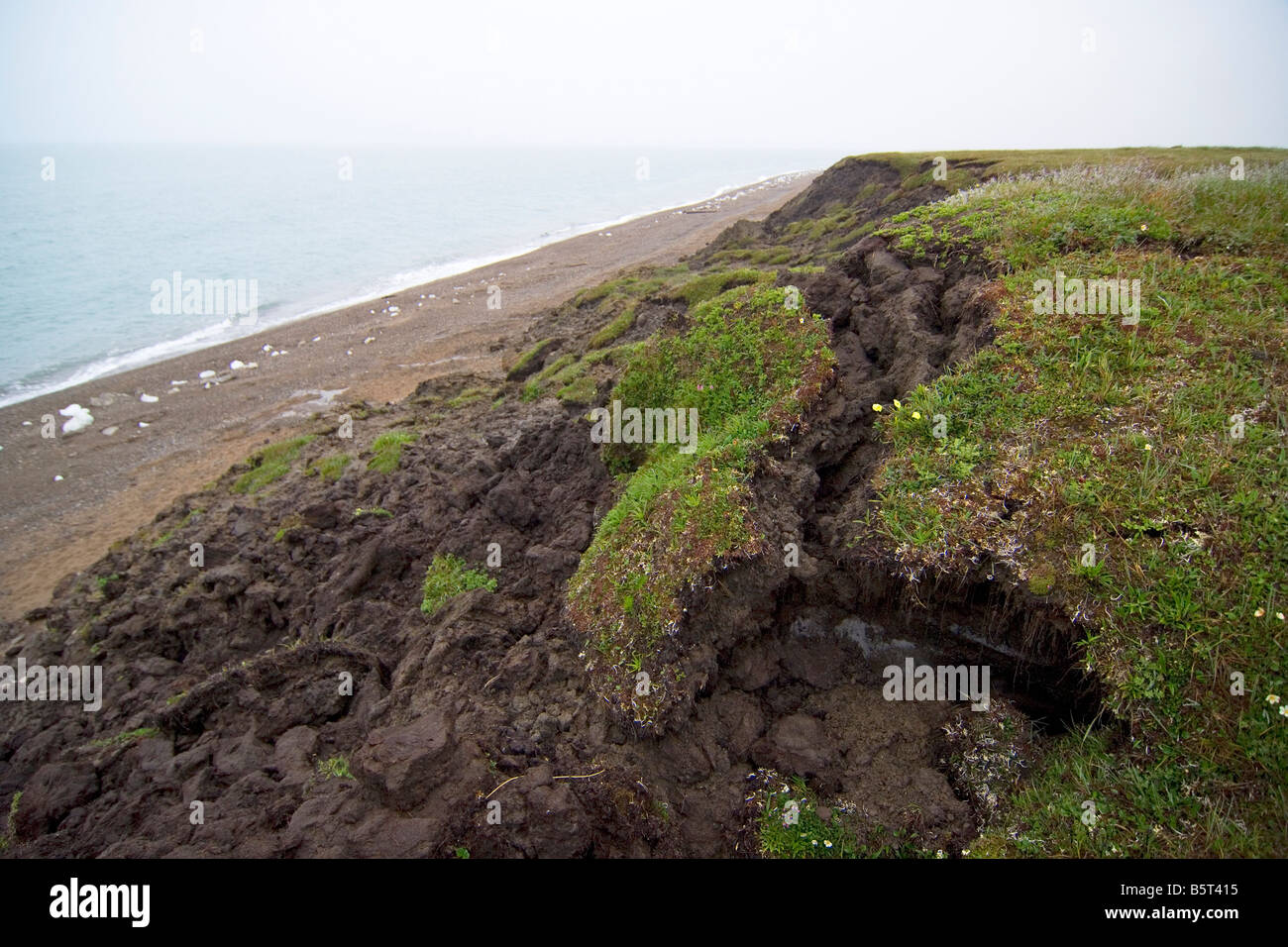 Alaska beaufort erosion hi-res stock photography and images - Alamy