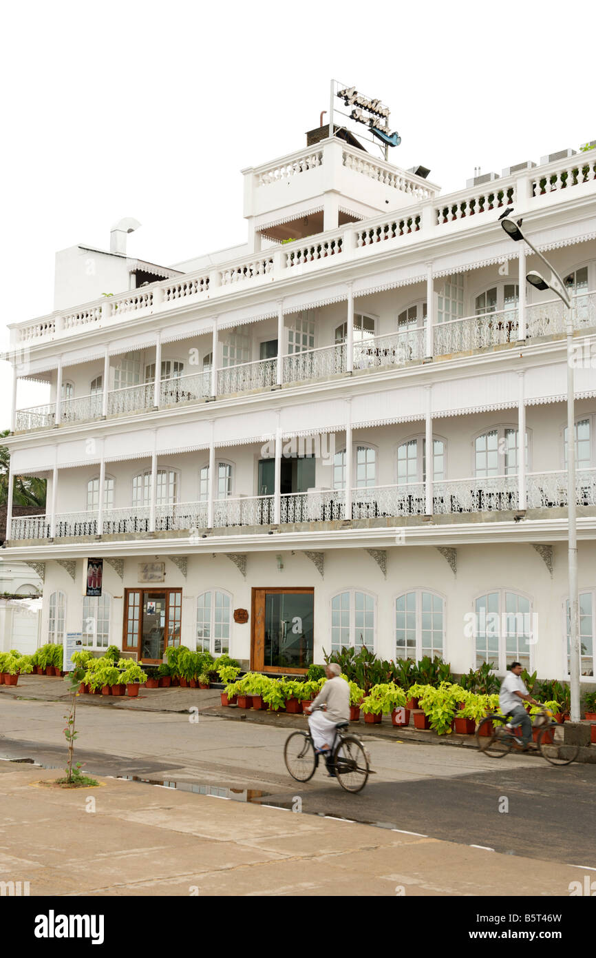 Ajantha sea view hotel in Pondicherry India Stock Photo - Alamy