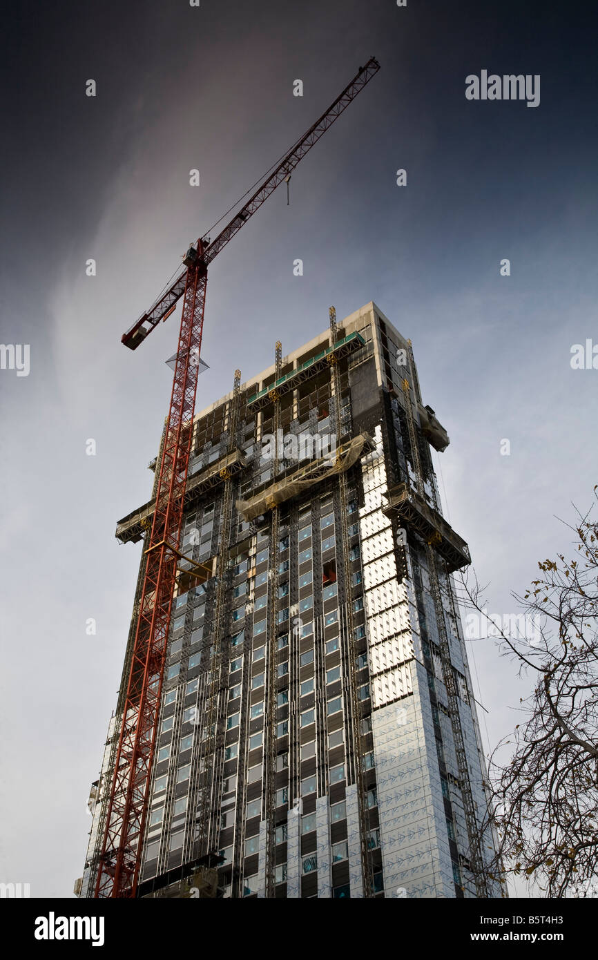 High rise apartments under construction in Leeds Stock Photo - Alamy