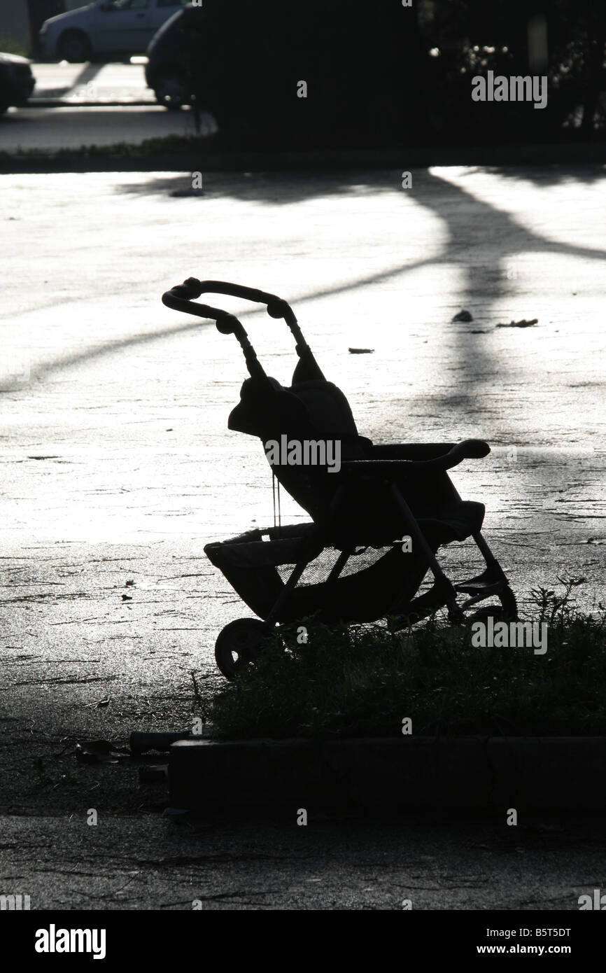 Baby carrier and silhouette hi-res stock photography and images - Alamy