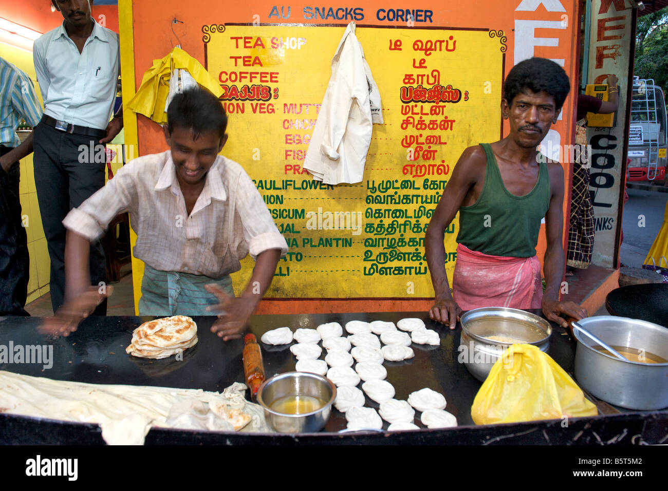 Indian paratha hi-res stock photography and images - Alamy