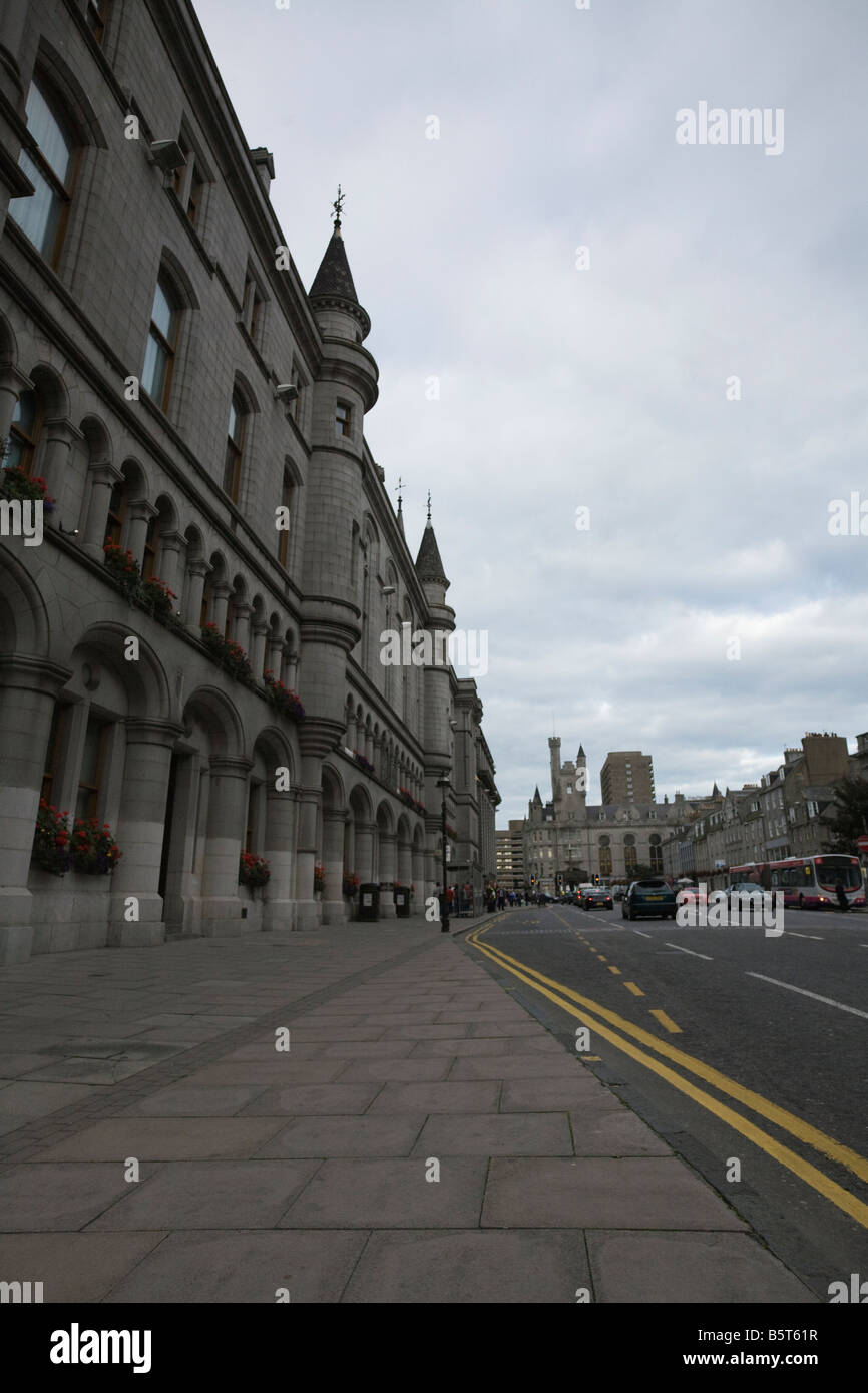 Aberdeen UK Union street Stock Photo - Alamy