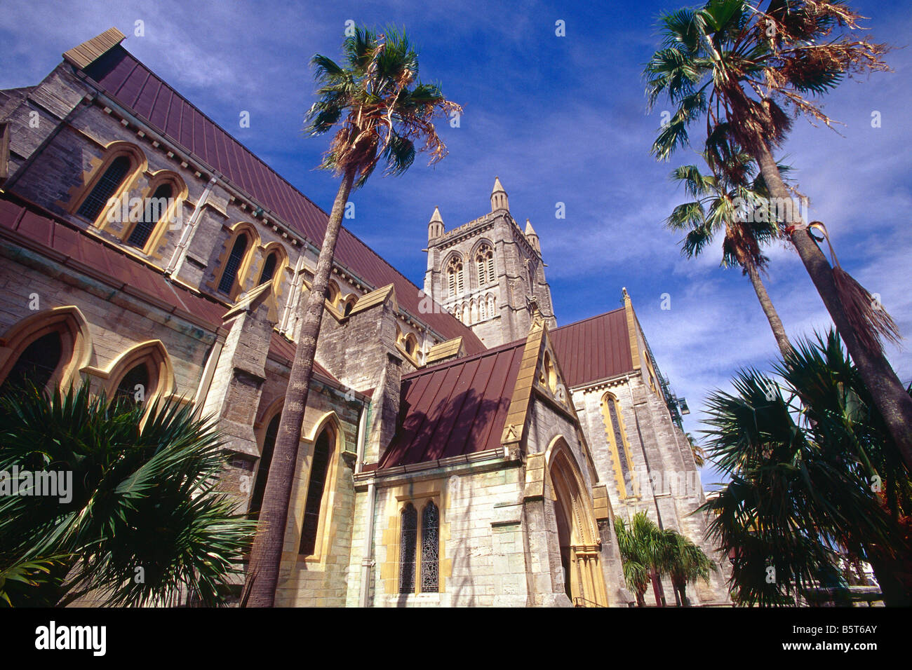 Low angle View of a Cathedral Cathedral of the Most Holy Trinity ...